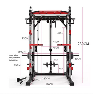 AGFC ALL-IN-1 FUNCTIONAL HOME SMITH MACHINE